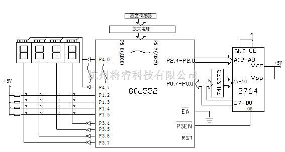 单片机与DSP中的由80C552单片机构成的轴类零件温度测量系统 - 将睿