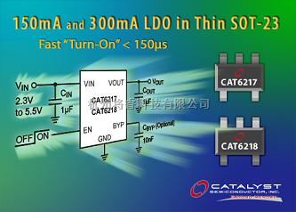 电源技术中的Catalyst最新款LDO稳压器采用SOT-23封装 - 将睿