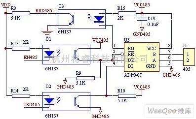 通信与网络中的ADM2582E/ADM2587E-完全集成式隔离数据收发器 - 将睿