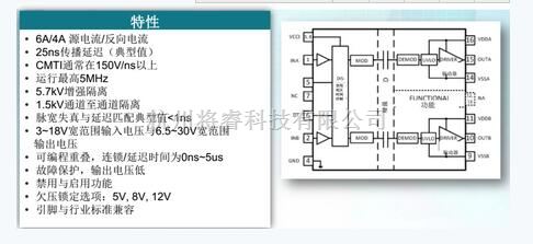 接口/总线/驱动中的德州仪器推出业内最快的5.7k VRMS隔离式双通道栅极驱动器 - 将睿