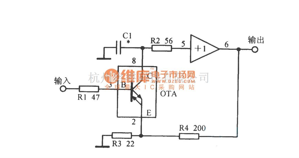 调节放大中的电流反馈放大电路 - 将睿