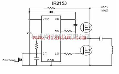 基础电路中的MOSFET管IR2153应用电路 - 将睿