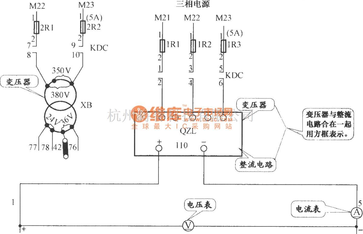 电梯控制中的JKHl-771A电梯控制电源电路 - 将睿