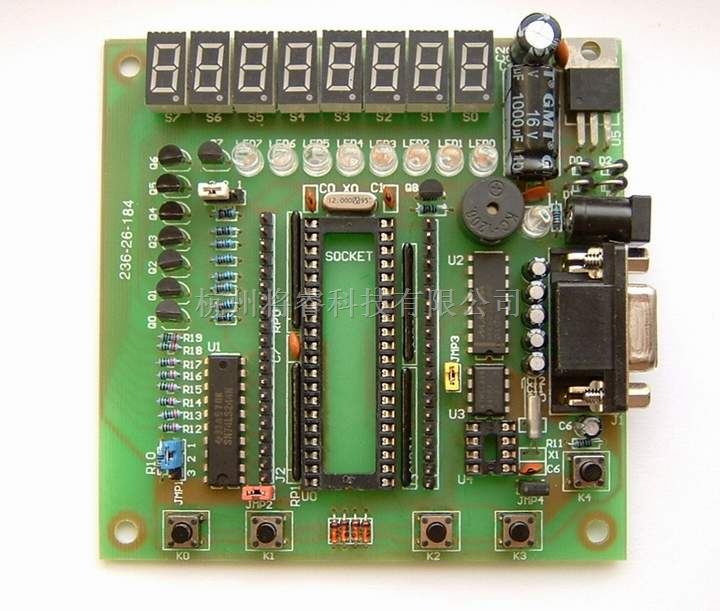 单片机制作中的单片机试验板电路五 - 将睿